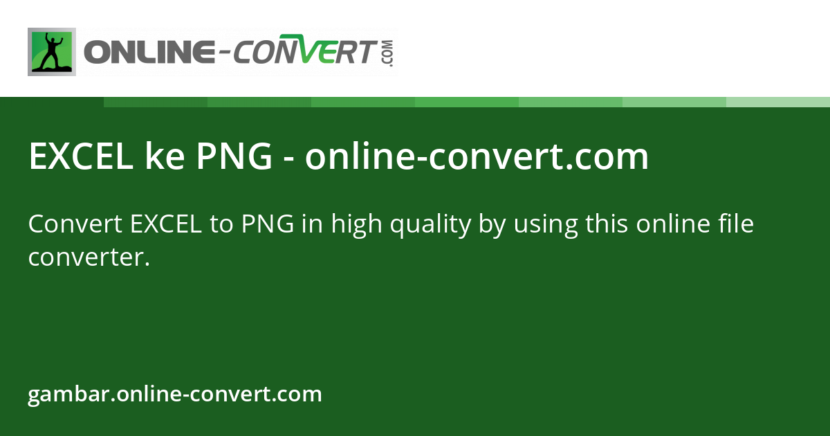 EXCEL ke PNG - online-convert.com