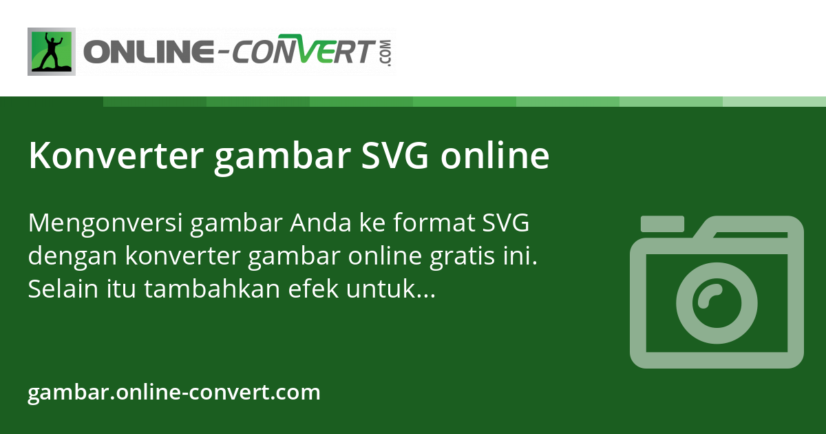 Konverter gambar SVG online