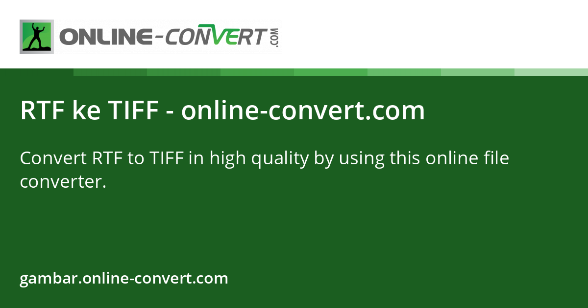RTF ke TIFF - online-convert.com
