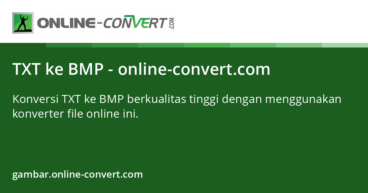 TXT ke BMP - online-convert.com