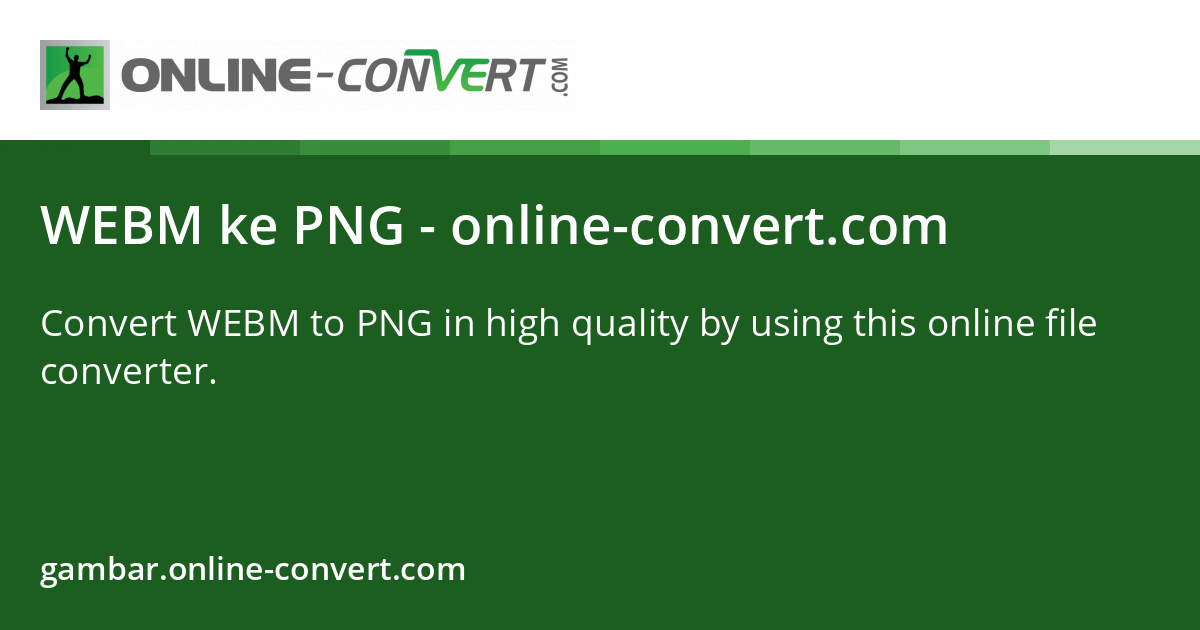WEBM ke PNG - online-convert.com